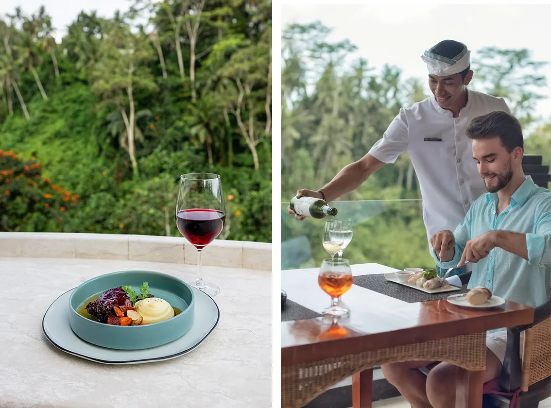 Best Place to Eat - Dining Experience in Ubud | CasCades
